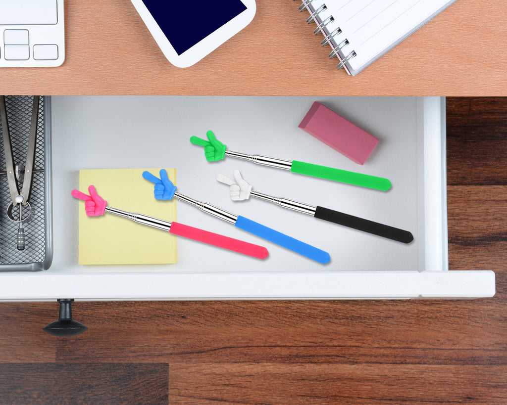 Pointer for Classroom Set of 4 Telescopic Teacher Pointer Hand Reading ...