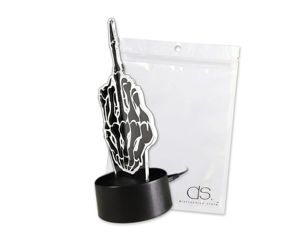 Multi Colors Middle Finger LED 3D Optical Illusion Lamp – SCSpecial